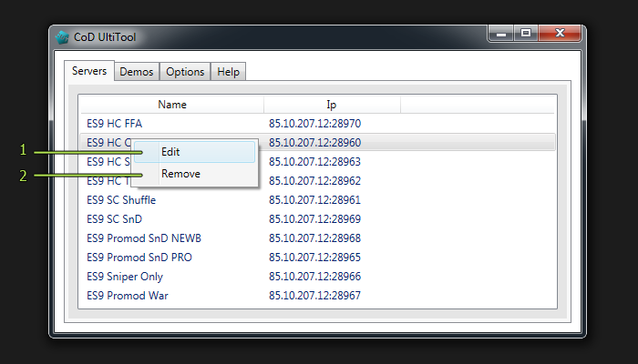 Main Window - servers tab | CUT Wiki | Fandom