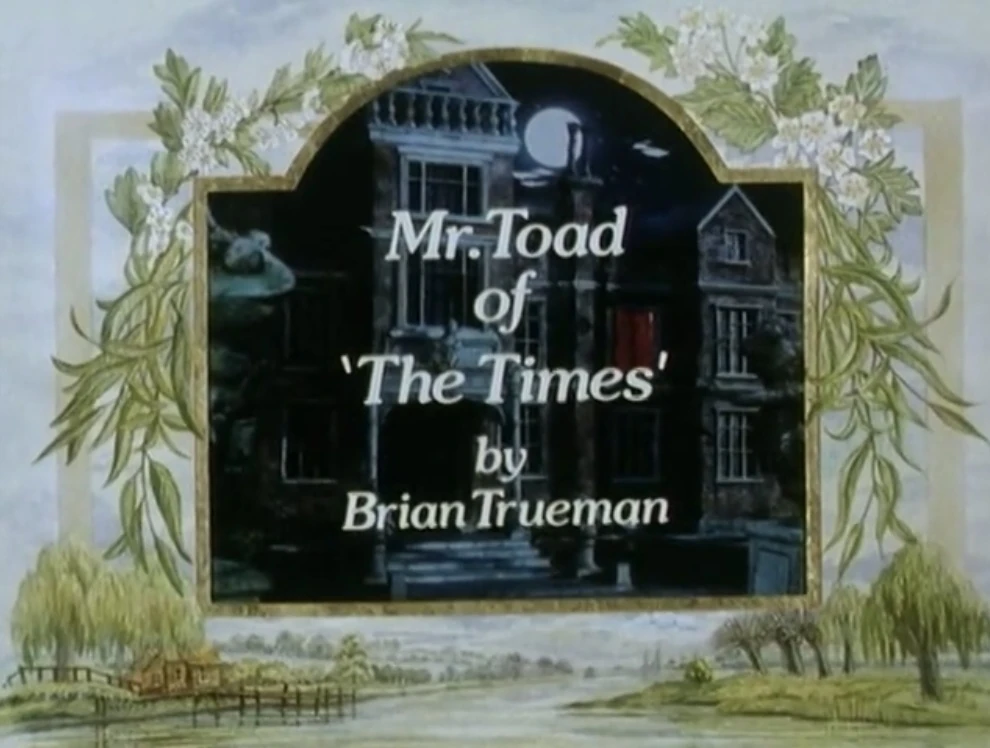 Mr. Toad of "The Times" | Cute and Cuddly Wiki | Fandom