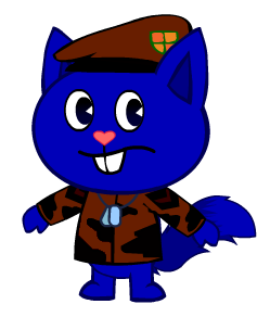 A Military Fennec Fox | Cute Happy Tree Friends World Wiki | Fandom