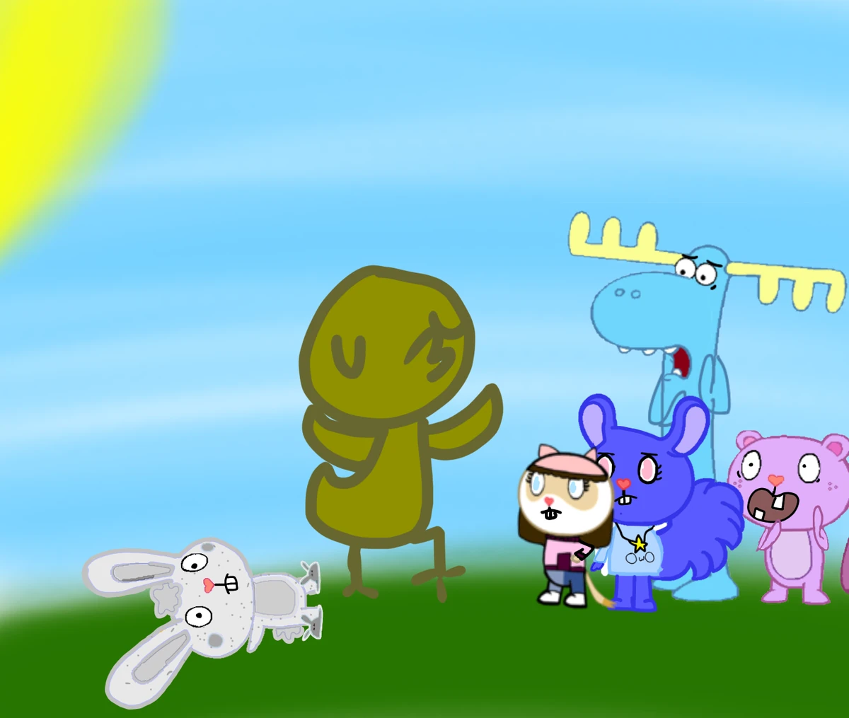 Gold More Mister Nice Guy | Cute Happy Tree Friends World Wiki | Fandom