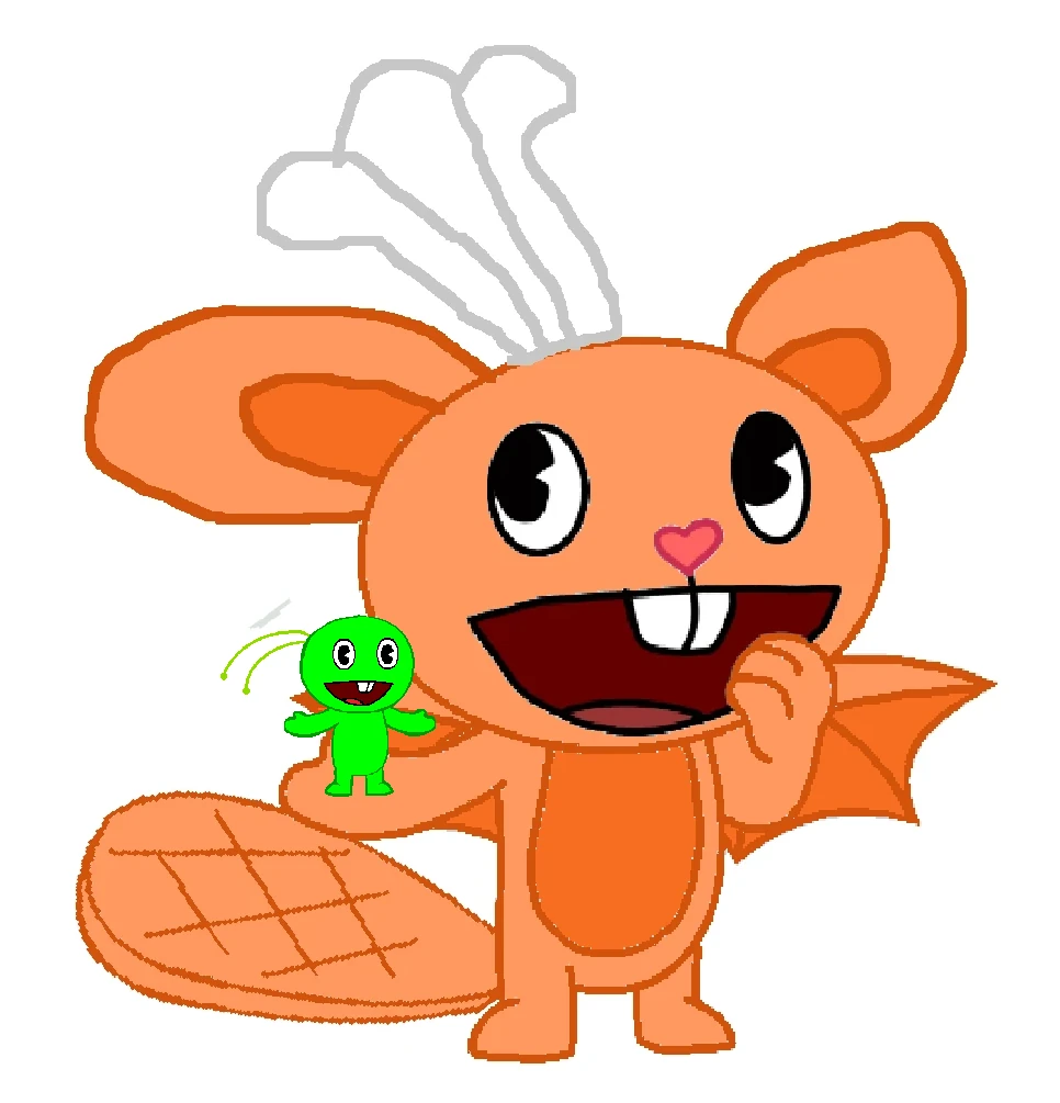 Hotbread And Little Cricket | Cute Happy Tree Friends World Wiki | Fandom