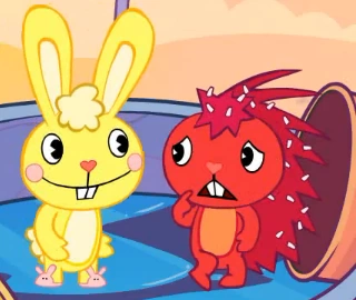 Cuddles/Flaky | Cute Happy Tree Friends World Wiki | Fandom