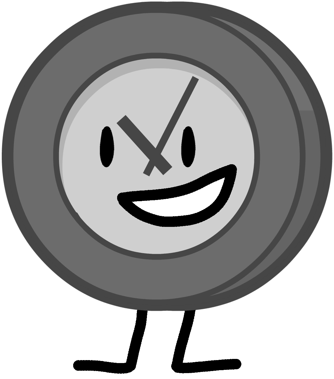 Grayscale Clock Jr. | Cutie sunflower Wiki | Fandom