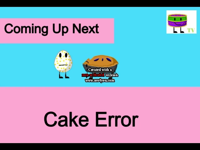 Cake Error 1 | Cutie sunflower Wiki | Fandom