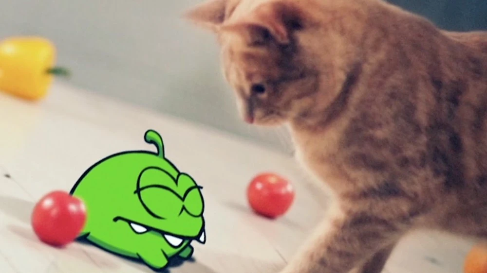 Om Nom & Cat | Cut the Rope Wiki | Fandom
