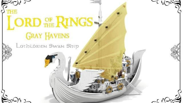Lothlórien Swan Ship | Cuusoo Wiki | Fandom