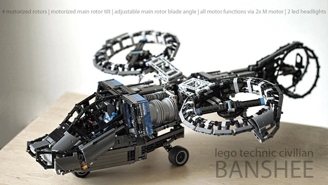 Civilian Banshee Helicopter | Cuusoo Wiki | Fandom