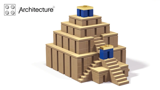 Mesopotamian Ziggurat Model