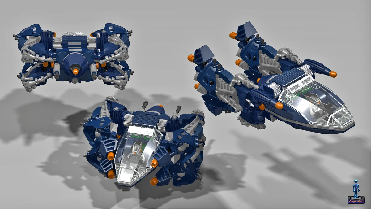 Alien squad -The Shaper-ship- | Cuusoo Wiki | Fandom