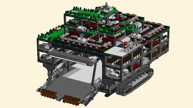 Traction Cities, Mortal engines (modular design) | Cuusoo Wiki | Fandom