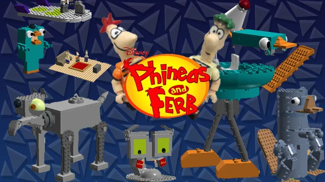 Phineas And Ferb Lego