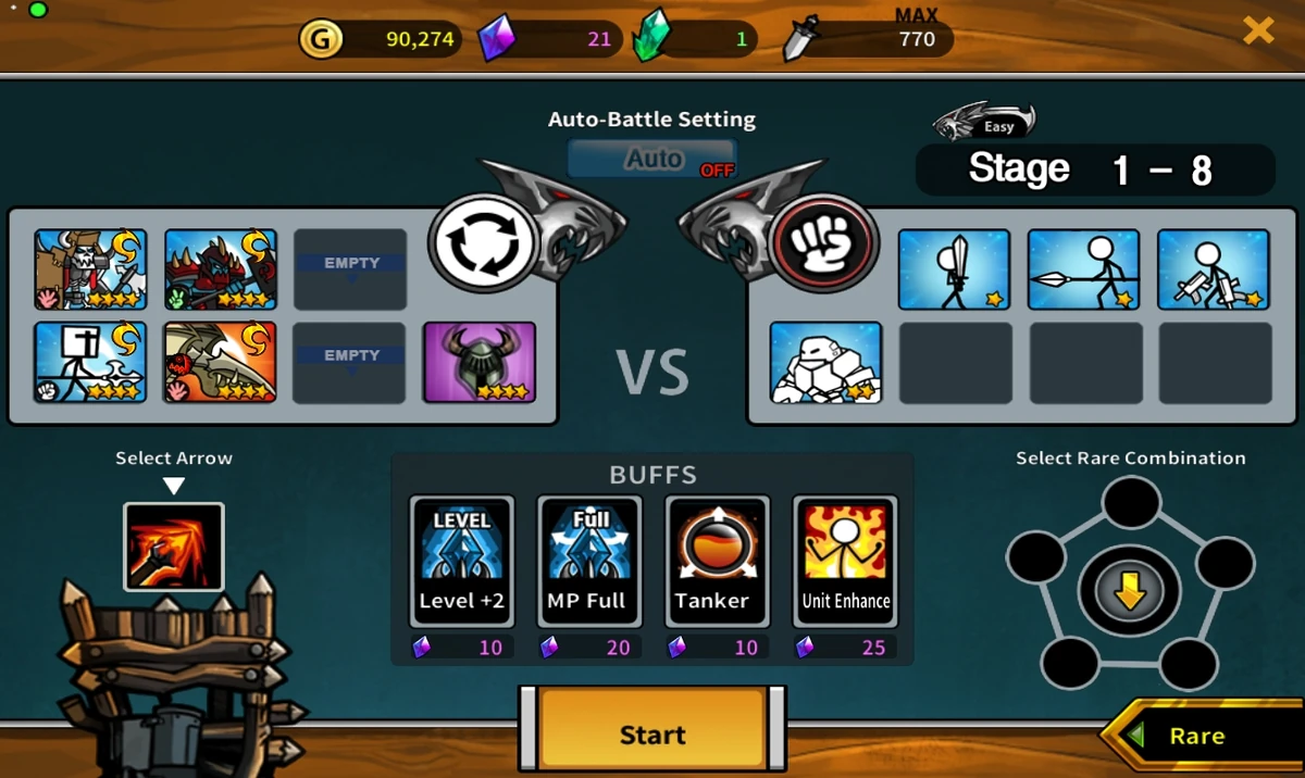 1-8/Easy | Cartoon Wars 3 Wiki | Fandom