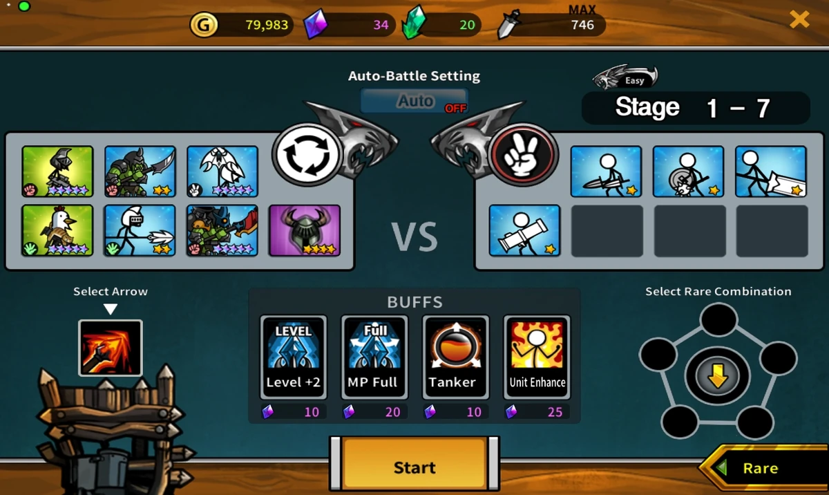 1-7/Easy | Cartoon Wars 3 Wiki | Fandom