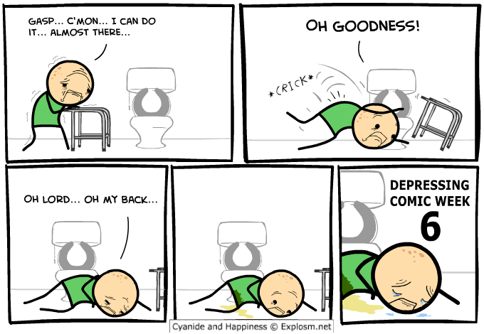 Depressing Comic Week 6 | Cyanide and Happiness Wiki | Fandom