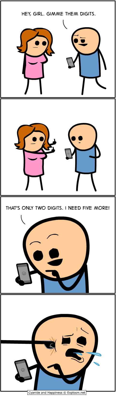 Gimme Them Digits, Girl/Gallery | Cyanide and Happiness Wiki | Fandom
