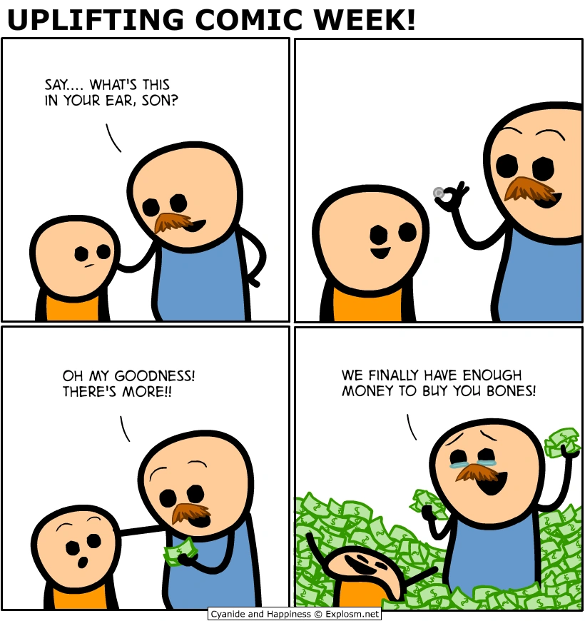Uplifting Comic Week | Cyanide and Happiness Wiki | Fandom
