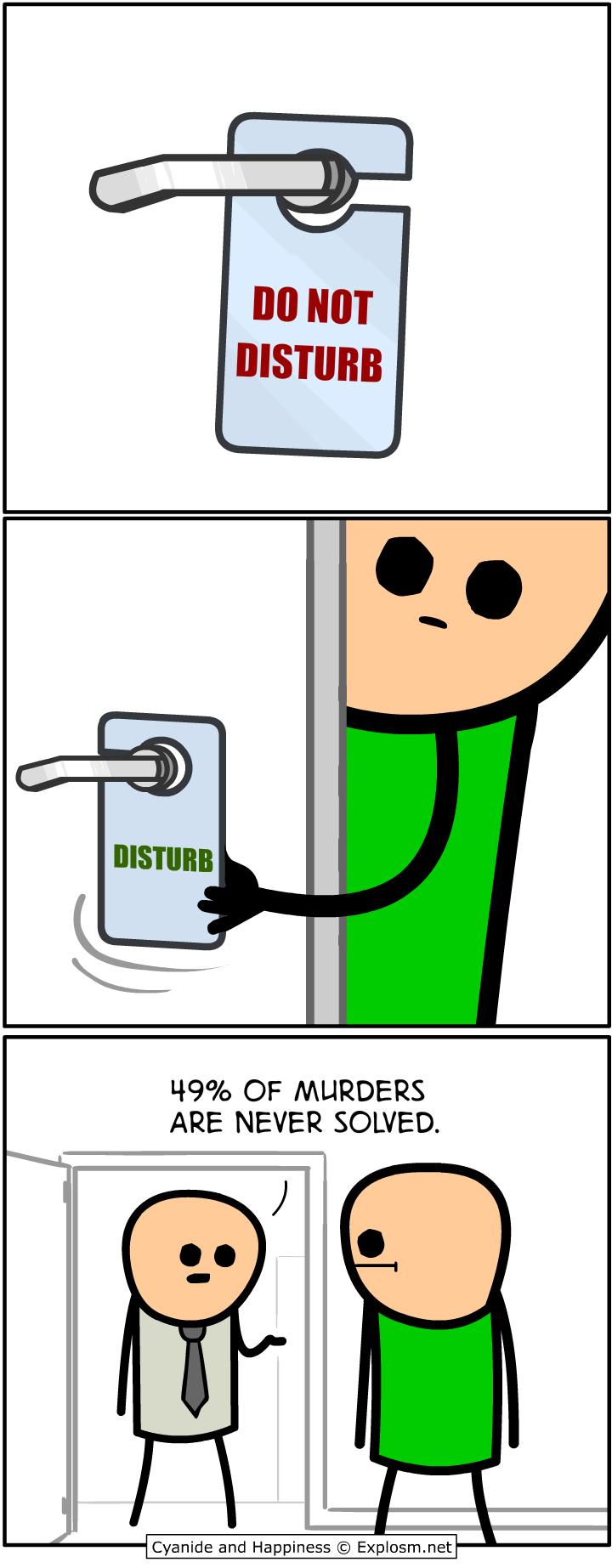 Do Not Disturb | Cyanide and Happiness Wiki | Fandom