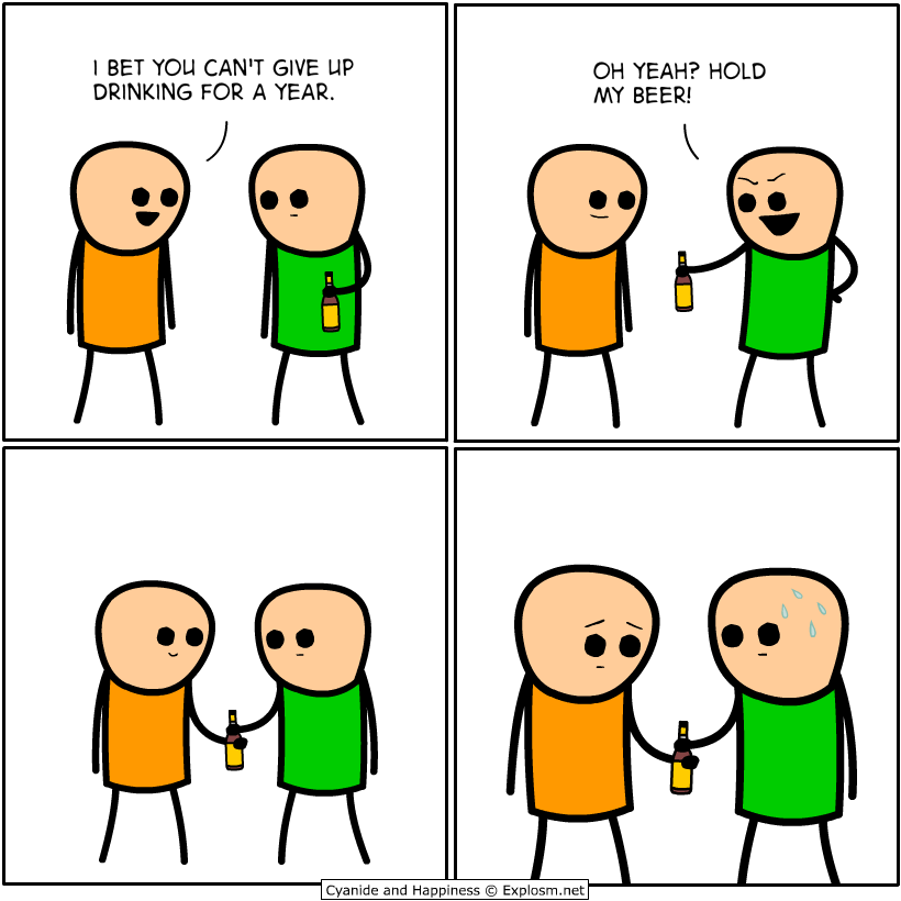 Drinking Bet/Gallery | Cyanide and Happiness Wiki | Fandom