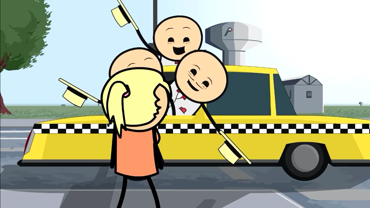 Barbershop Quartet Hits on Girl From Taxi/Gallery | Cyanide and ...
