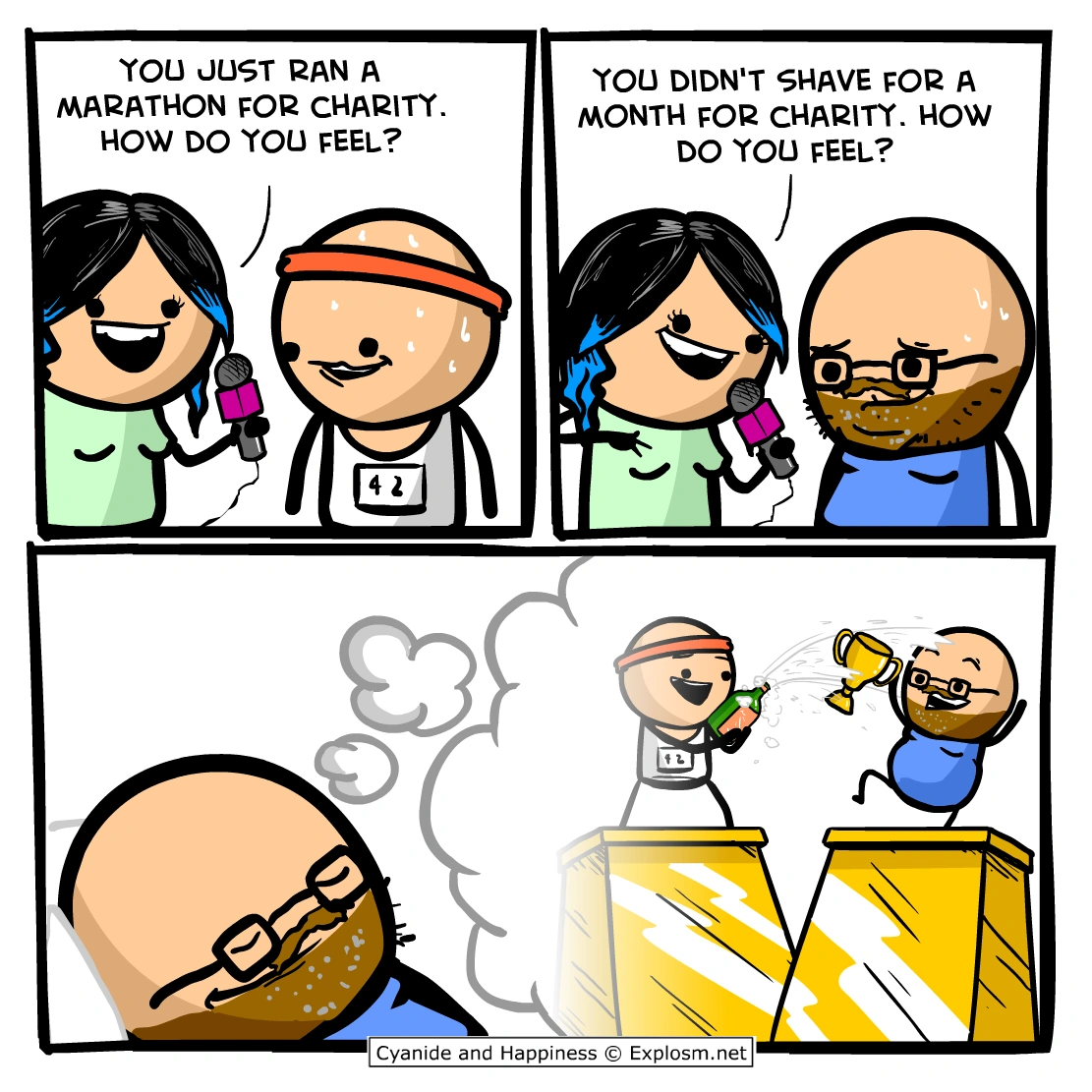 Charity | Cyanide and Happiness Wiki | Fandom