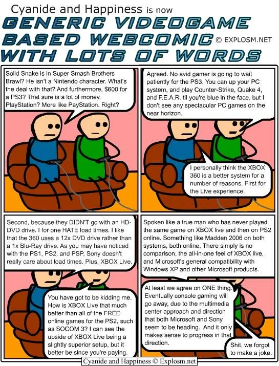 June 2006 comics | Cyanide and Happiness Wiki | Fandom