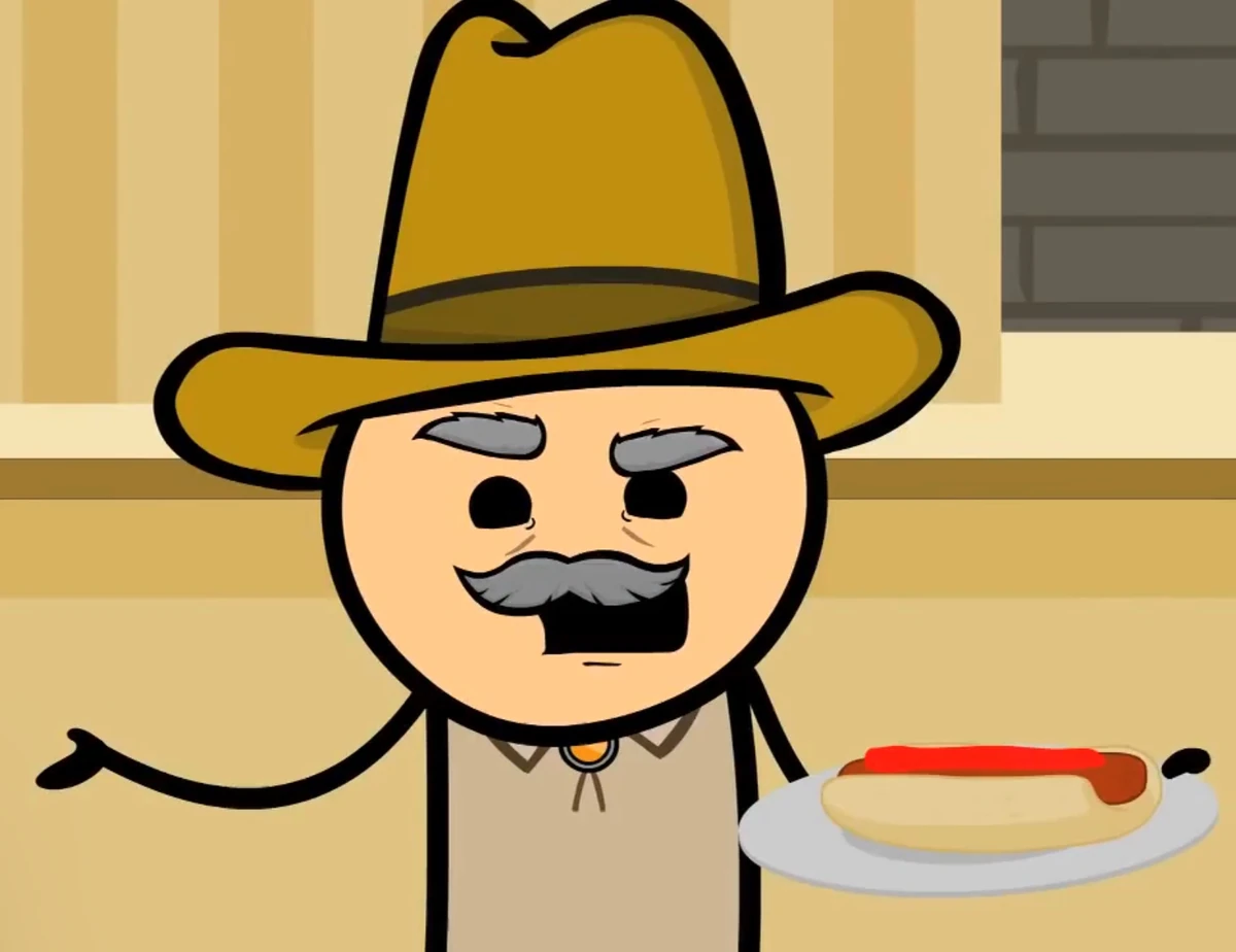 Ketchup Cowboy (character) | Cyanide and Happiness Wiki | Fandom