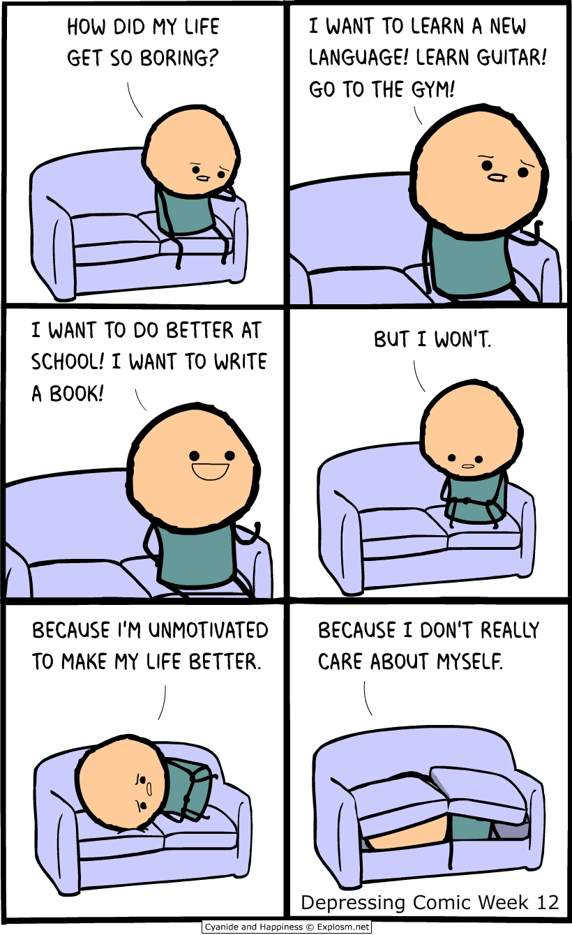 Depressing Comic Week 12 | Cyanide and Happiness Wiki | Fandom