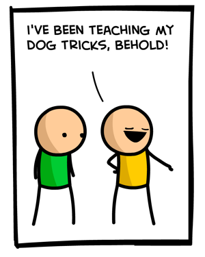 Dog Tricks (comic) | Cyanide and Happiness Wiki | Fandom