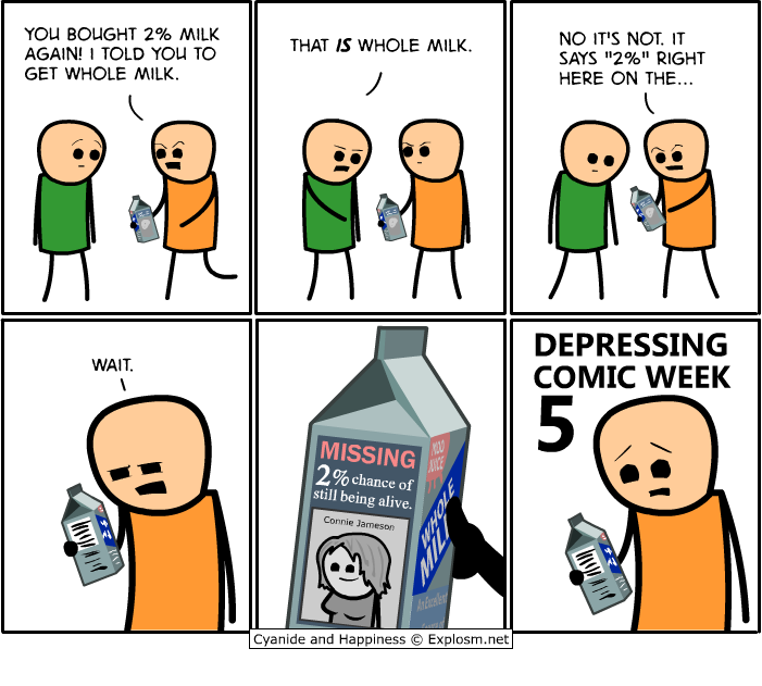 Depressing Comic Week 5 | Cyanide and Happiness Wiki | Fandom
