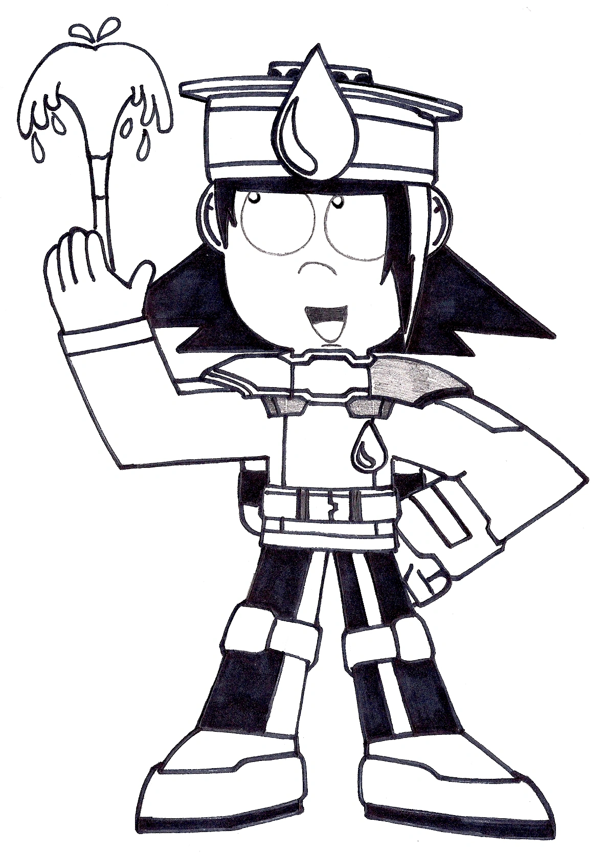 Aqua Cyber | Cyber Hero Fanon Wiki | Fandom