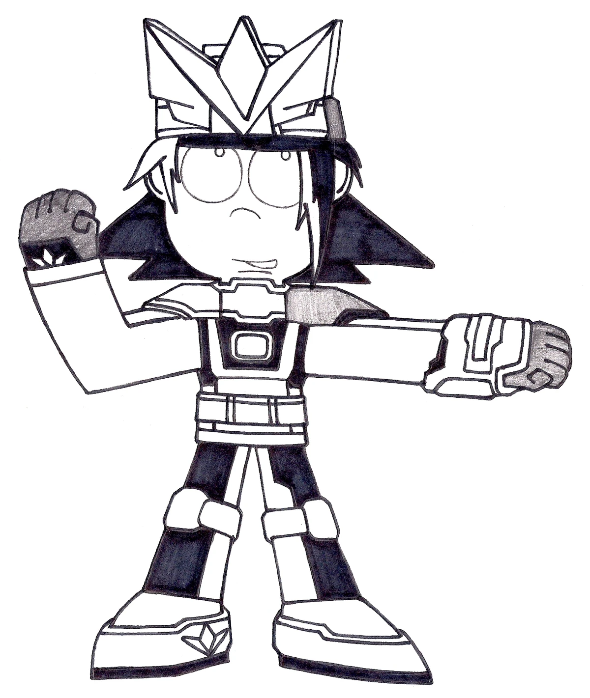 Saiber Gai YKWN | Cyber Hero Fanon Wiki | Fandom