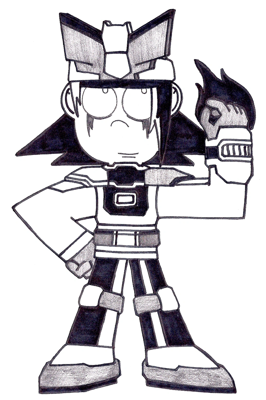 Dark Cyber Guy II | Cyber Hero Fanon Wiki | Fandom