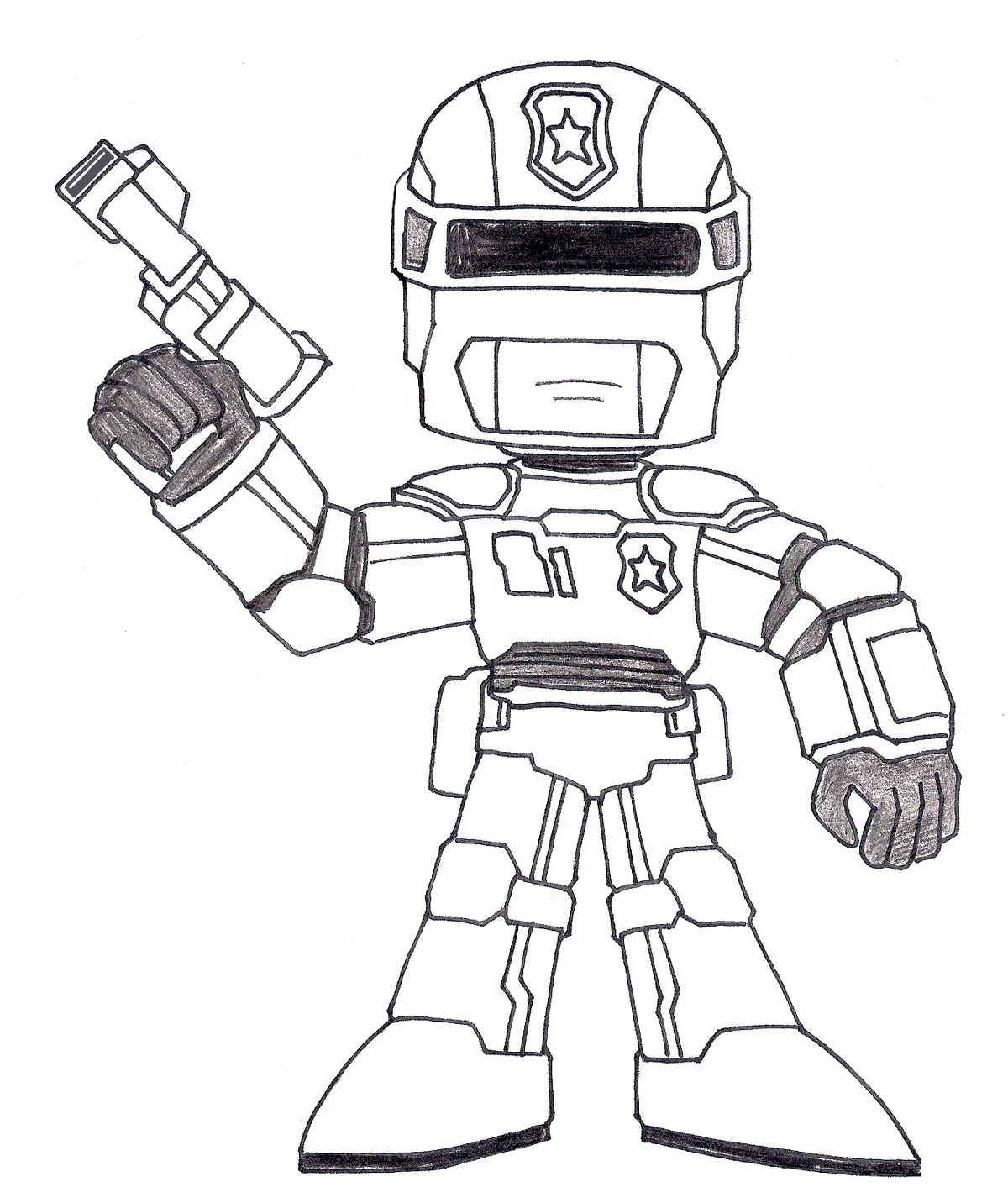 Exocop Cyber Hero Fanon Wiki Fandom