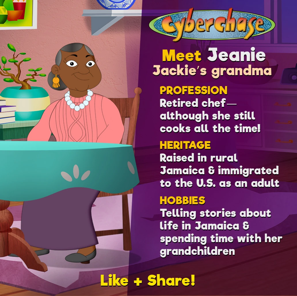 Jeanie | Cyberchase Wiki | Fandom