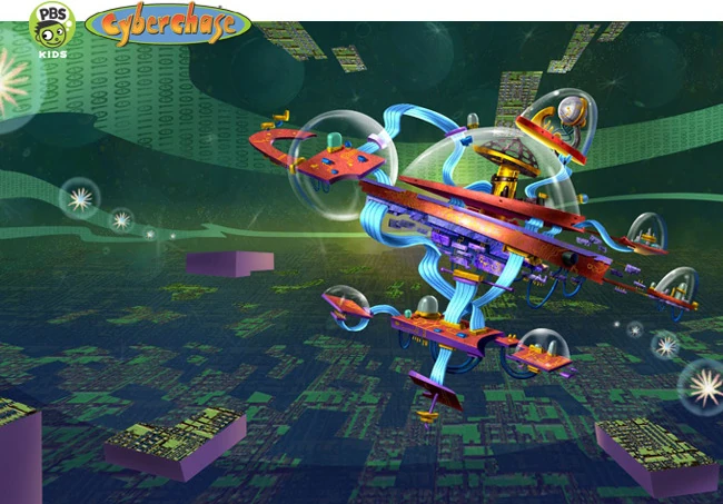 Cyberchase Motherboard Mean And Green