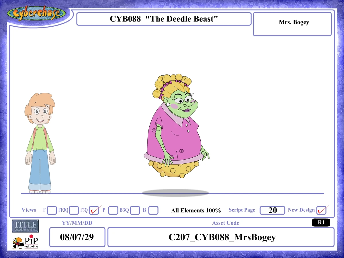 Mrs. Bogey | Cyberchase Wiki | Fandom