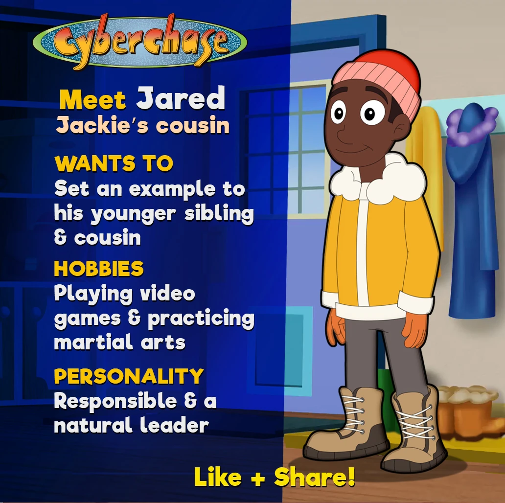 Jared | Cyberchase Wiki | Fandom