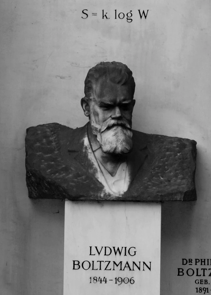 Ludwig Boltzmann's tombstone | CyberGnostic Wiki | Fandom