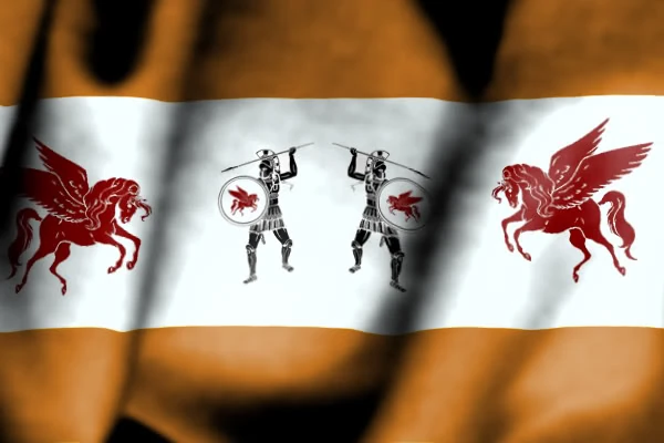 Ancient Trojan Flag