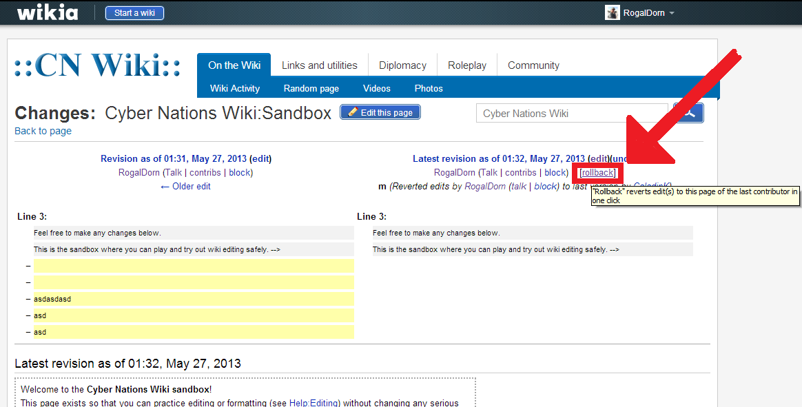 Cyber Nations Wiki:Rollback | Cyber Nations Wiki | Fandom