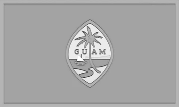 guam flag coloring page