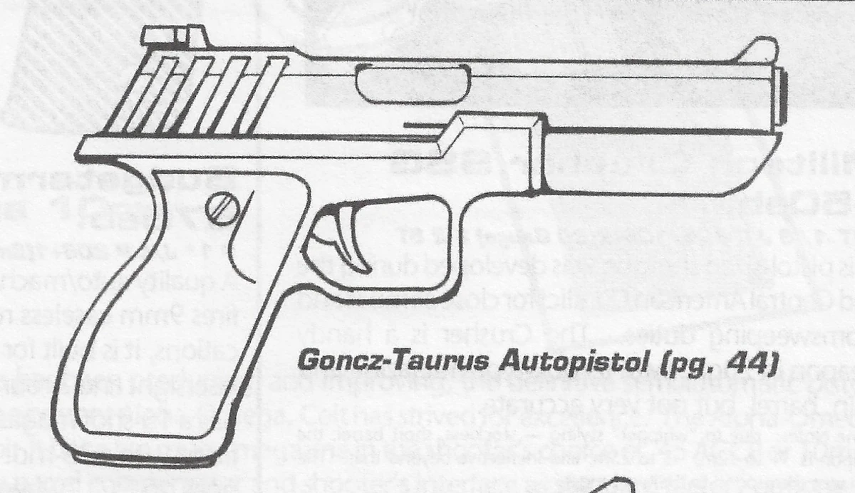 Goncz-Taurus Pistol | Cyberpunk Wiki | Fandom