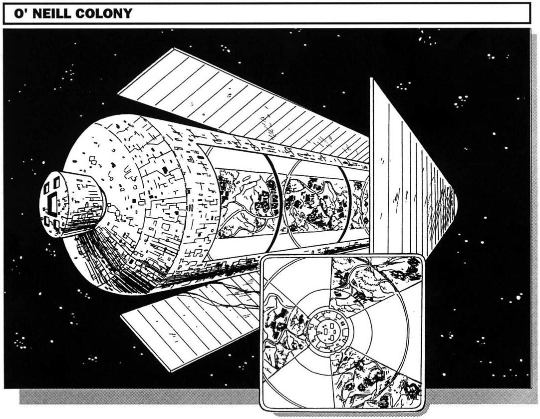 O'Neill Colonies | Cyberpunk Wiki | Fandom