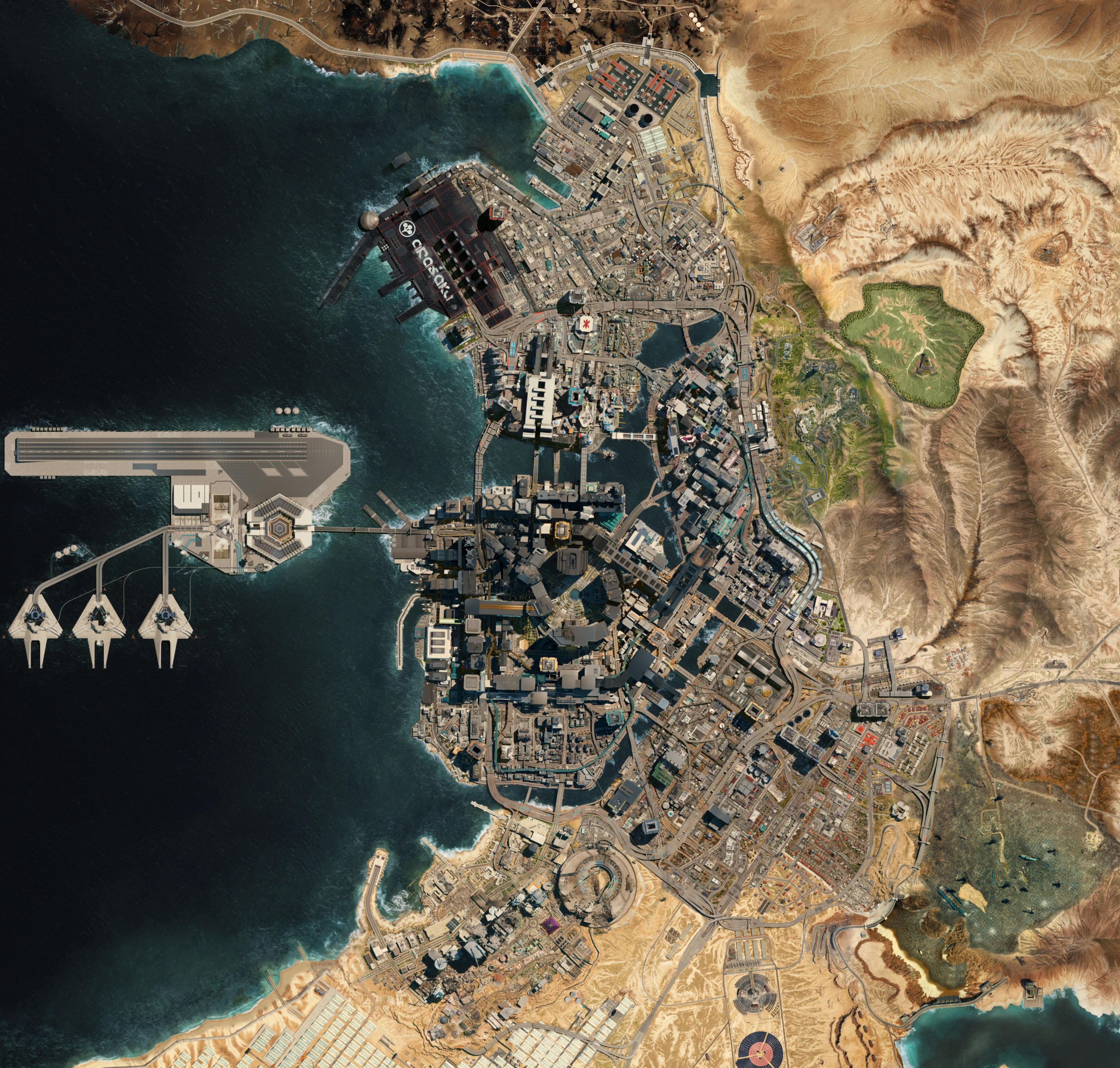 HD satellite view/map : r/cyberpunkgame