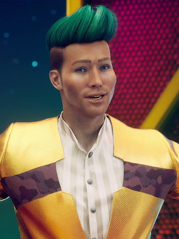 Japanese Pompadour Wig