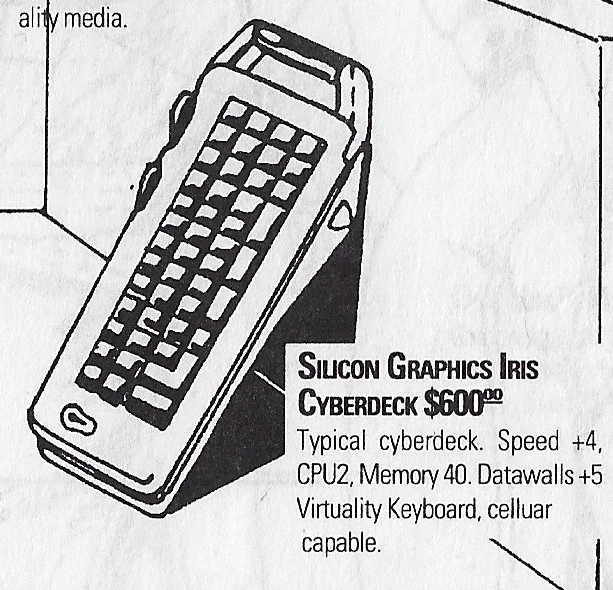Silicon Graphics Iris Cyberdeck | Cyberpunk Wiki | Fandom