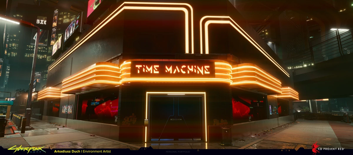 Time Machine | Cyberpunk Wiki | Fandom