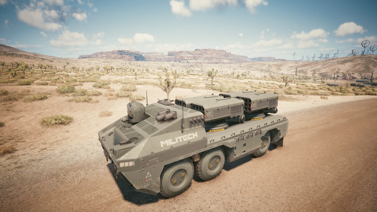 Militech Mobile Missile System | Cyberpunk Wiki | Fandom