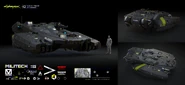 Militech Basilisk | Cyberpunk Wiki | Fandom
