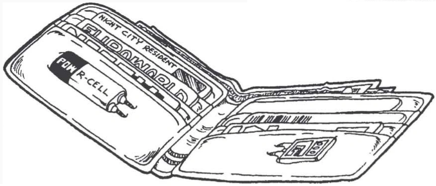 Pursuit Security, Incorporated Taser Wallet | Cyberpunk Wiki | Fandom